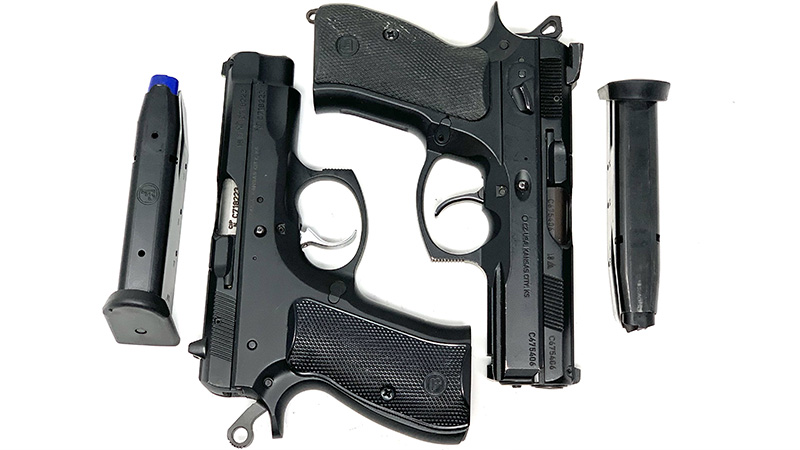 CZ 75 Compact vs P01 | Harry's Holsters CZ 75 Compact vs P01 | Harry's Holsters